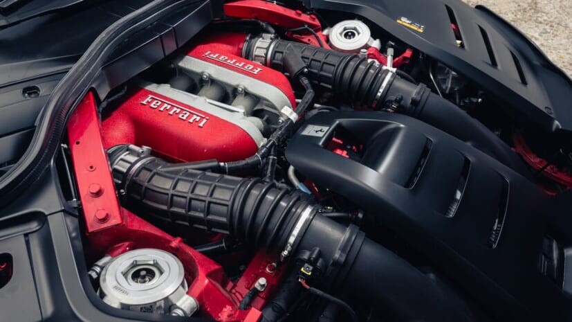 Ferrari Purosangue V1 engine | トップギア・ジャパン Top Gear JAPAN